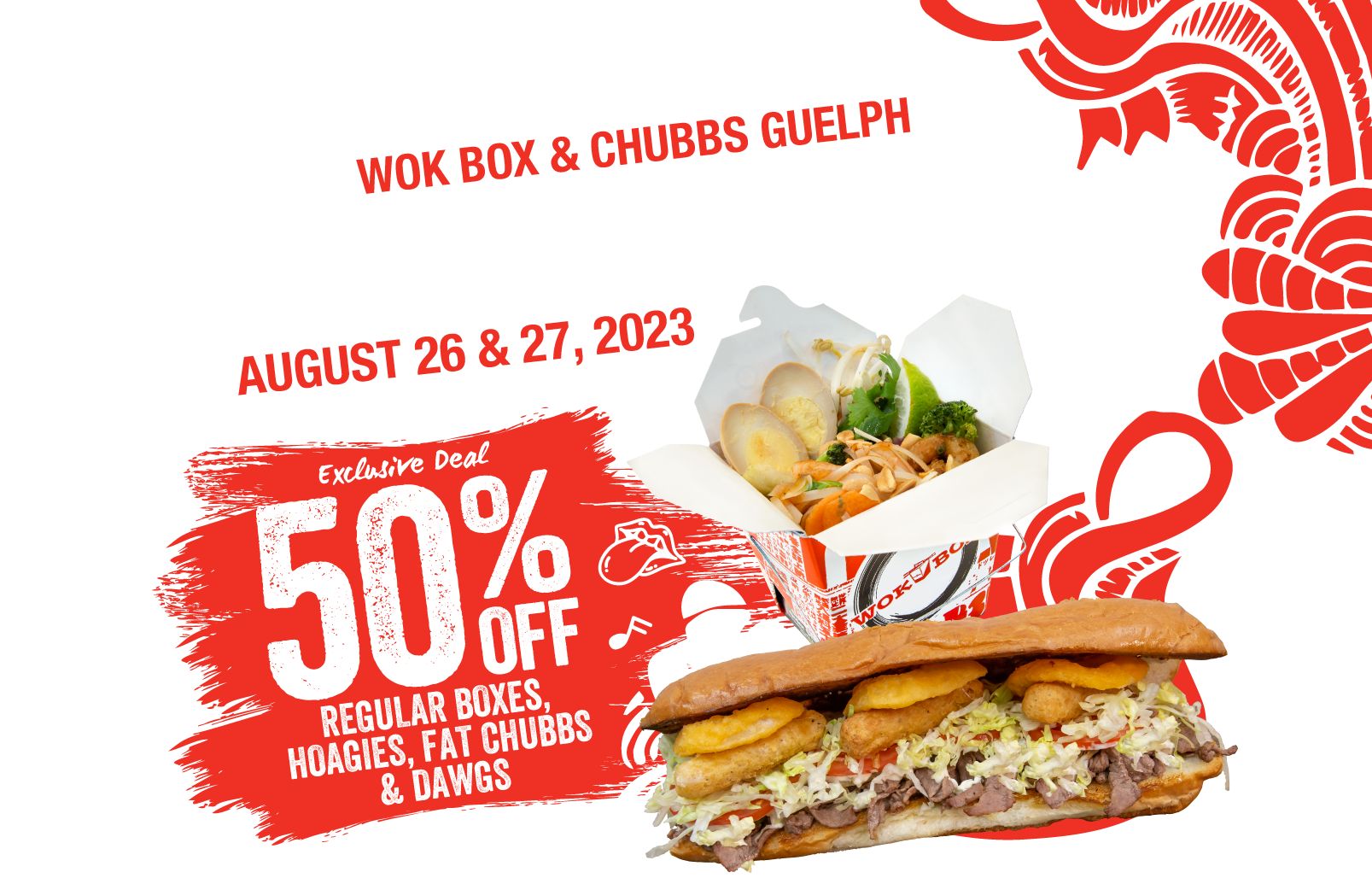 Wok Box Grand Opening Guelph Wok Box